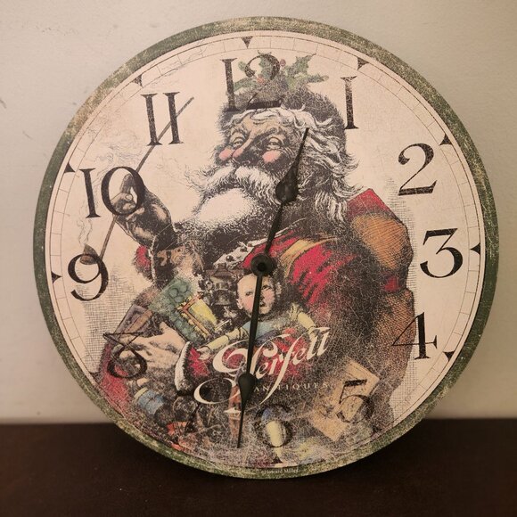 Howard Miller Wall Clock | Wall Decor | Vintage Howard Miller Christmas ...